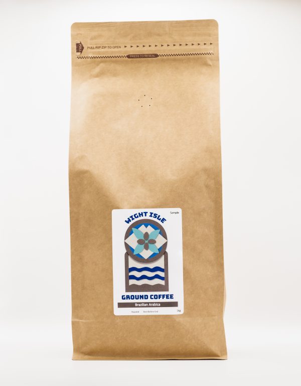 Freshly Roasted Brazilian Ground Coffee - 1kg - The Island Tea & Coffee Co.