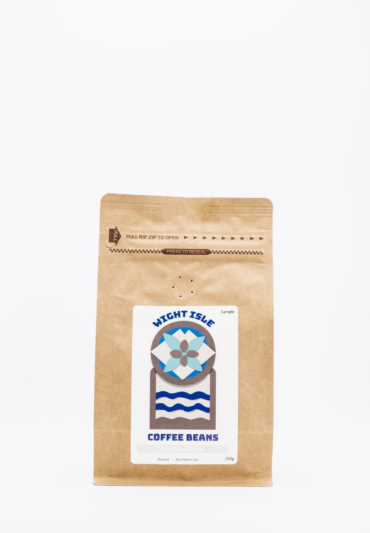 Freshly Roasted Colombian Coffee Beans - 200g - The Island Tea & Coffee Co.